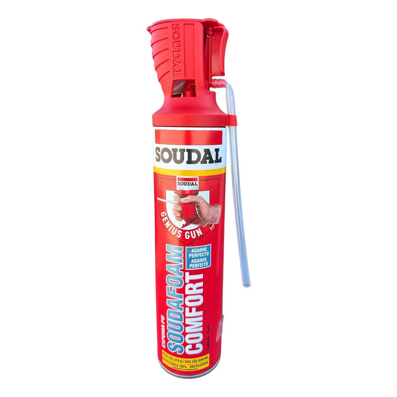Espuma Expansiva Genius Gun Soudal 600ml Confort | MOJOSTORE