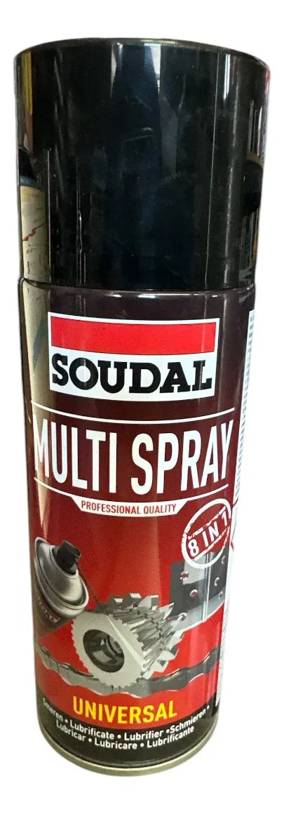Spray Multiproposito Lubricante Universal 8 En 1 400ml Soudal – MOJOSTORE